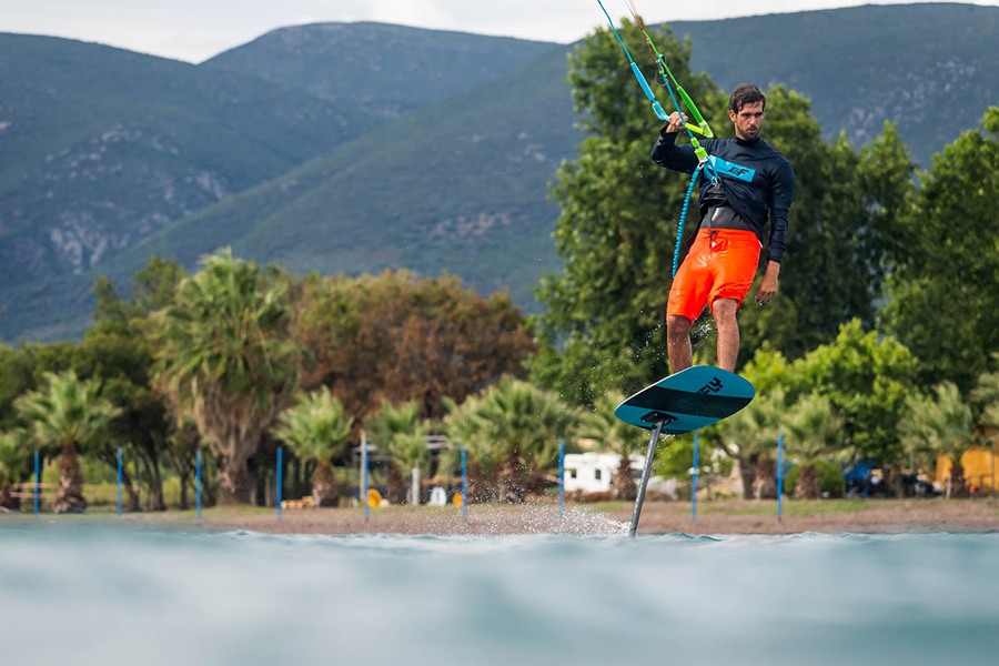 Der richtige Stance beim Kitefoilen